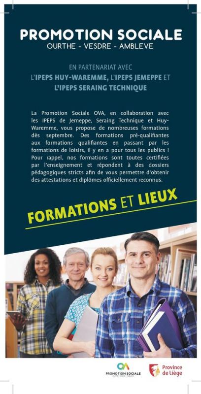 Formations Promotion Sociale OVA